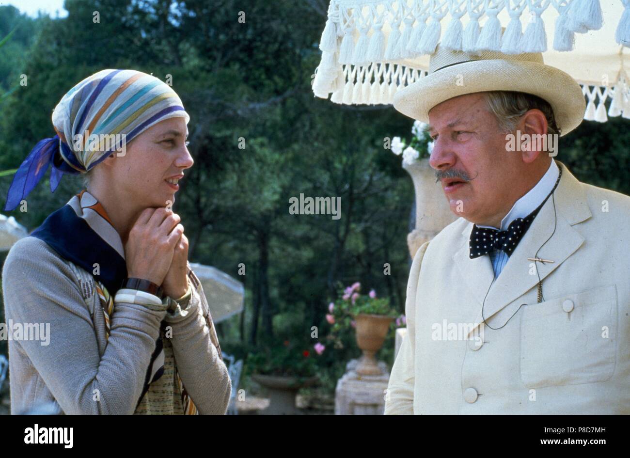 Evil under the Sun (1982) Peter Ustinov, Jane Birkin, Date: 1964 Stock ...