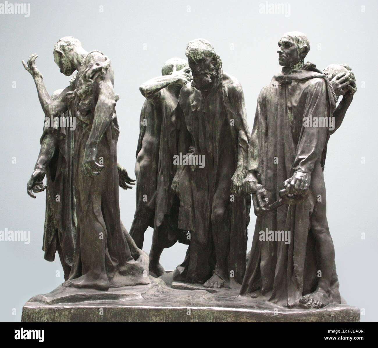 The Burghers of Calais. Museum: Ny Carlsberg Glyptotek Stock Photo - Alamy