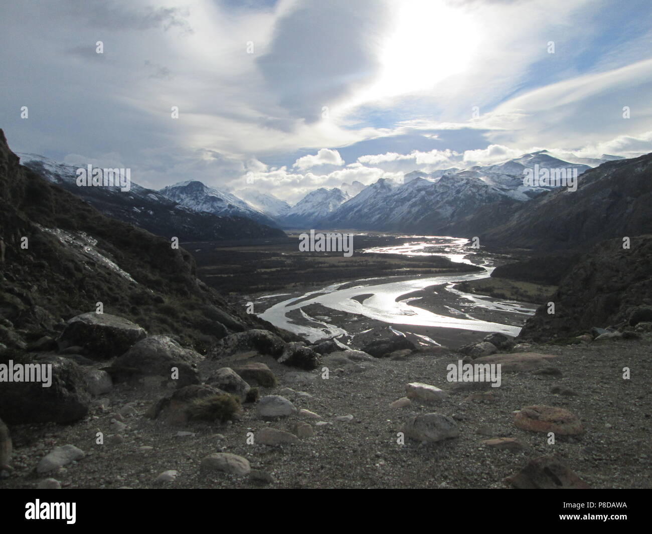 Fitz Roy National Park in winter Stock Photo - Alamy