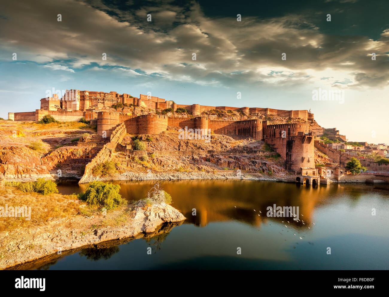 Mehrangarh Fort (Mehran Fort), located in Jodhpur, Rajasthan, is one of ...
