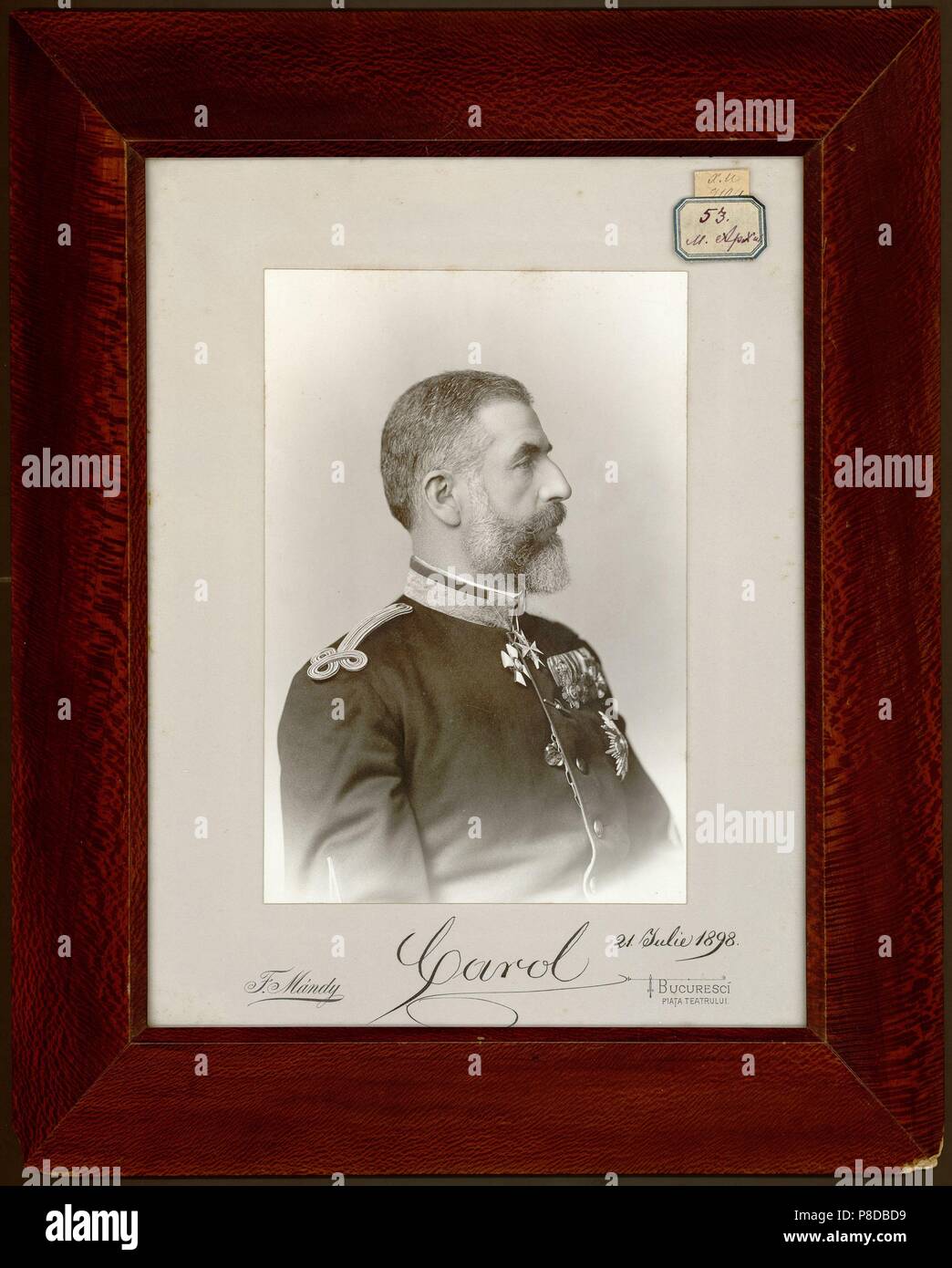 Portrait of the King Carol I of Romania (1839-1914). Museum: State ...