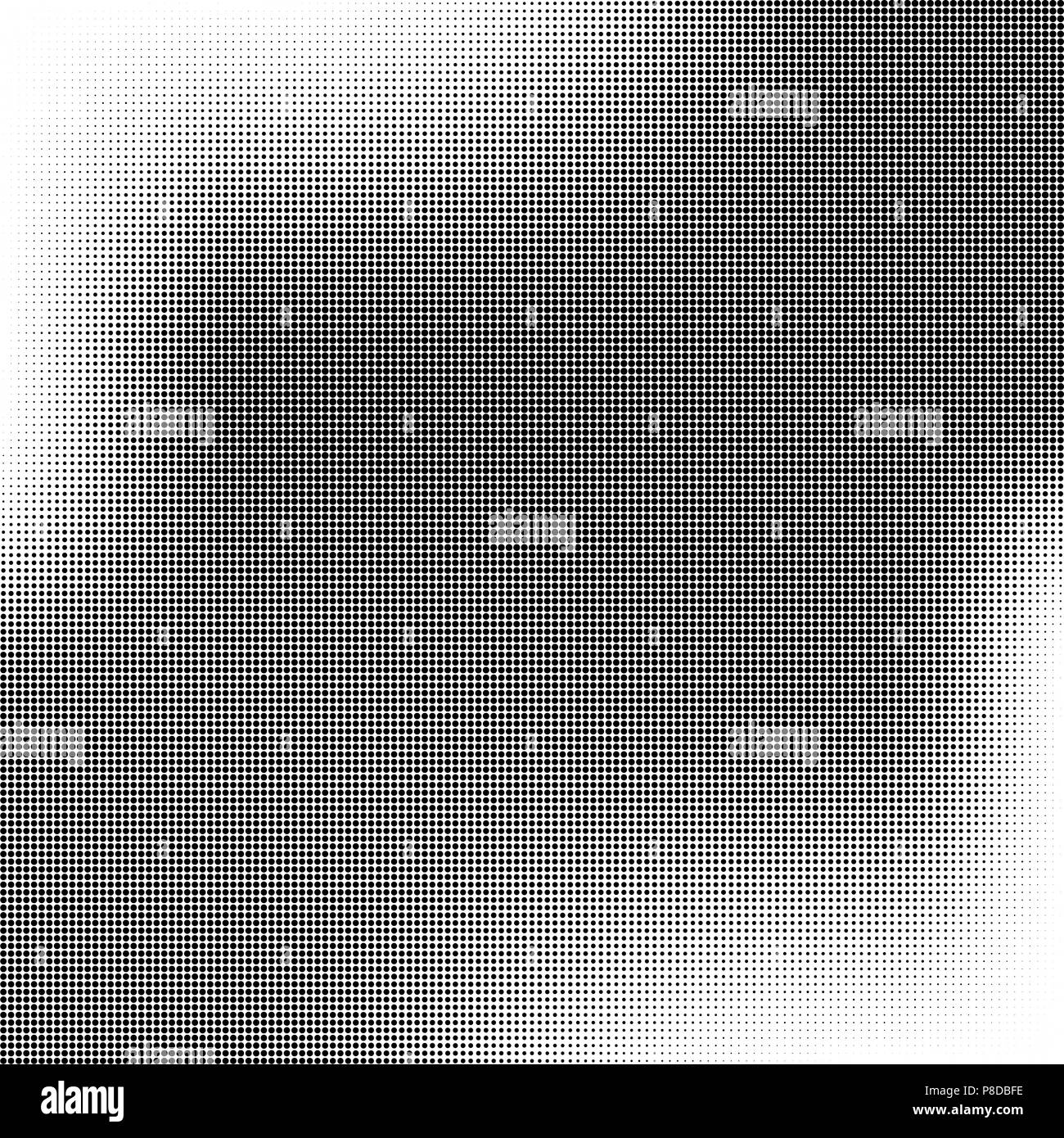 Vector background gradient semitone Black and White Stock Photos ...