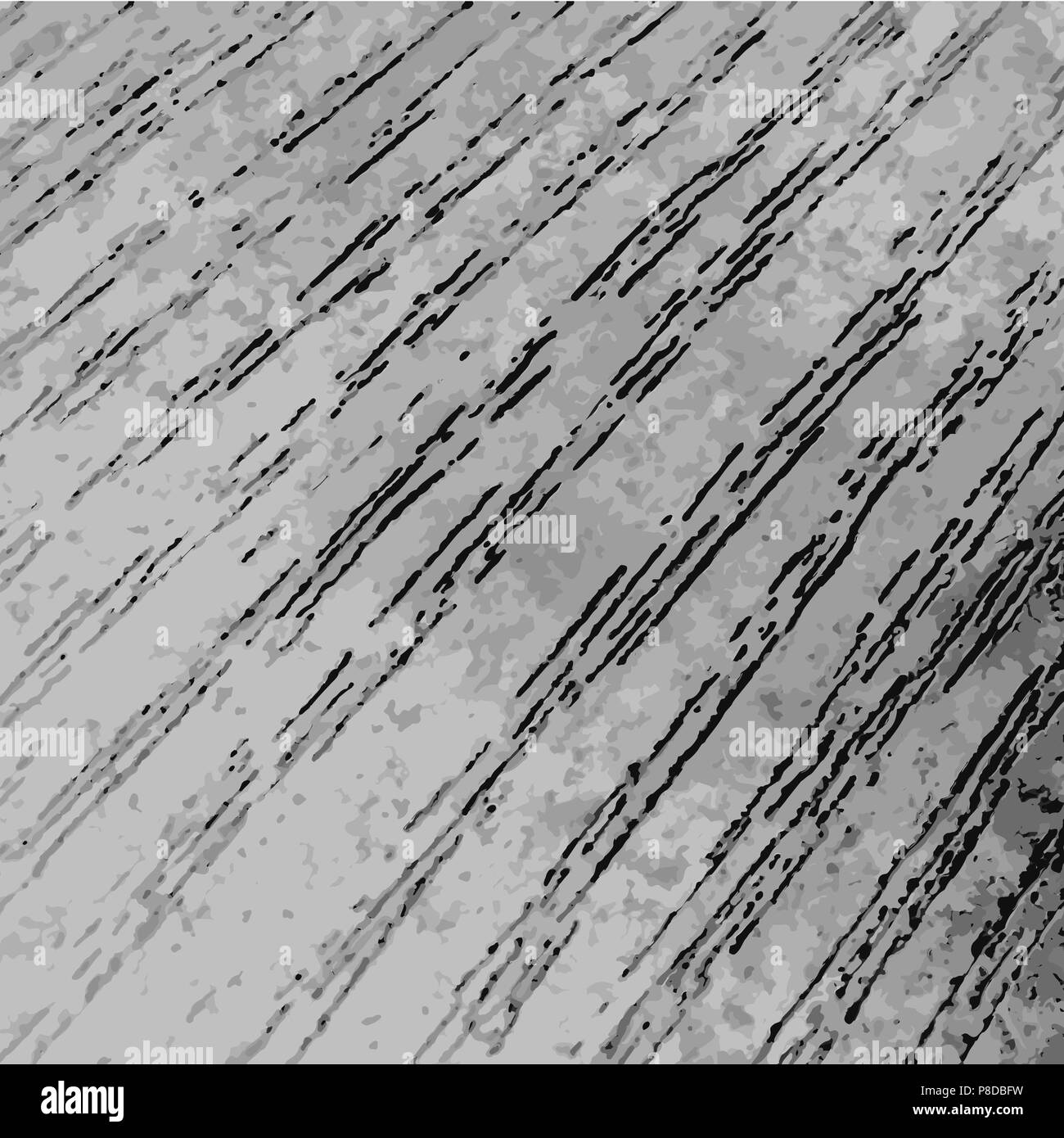 Abstraction, vector image. Black and white background. Cracked ...