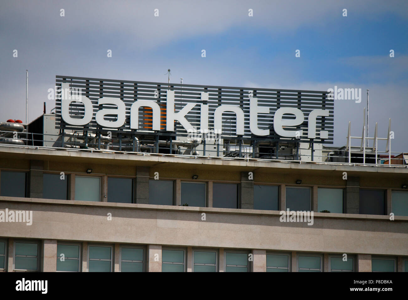das Logo der Marke "Bankinter", Lissabon, Portugal Stock Photo - Alamy