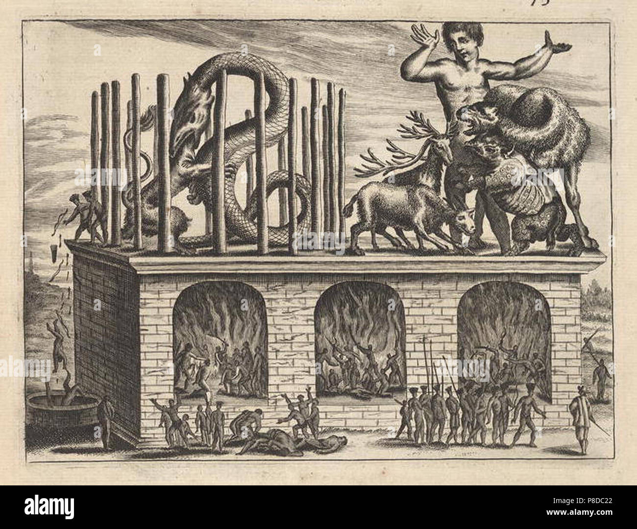 vintage mythological artwork Stock Photo - Alamy