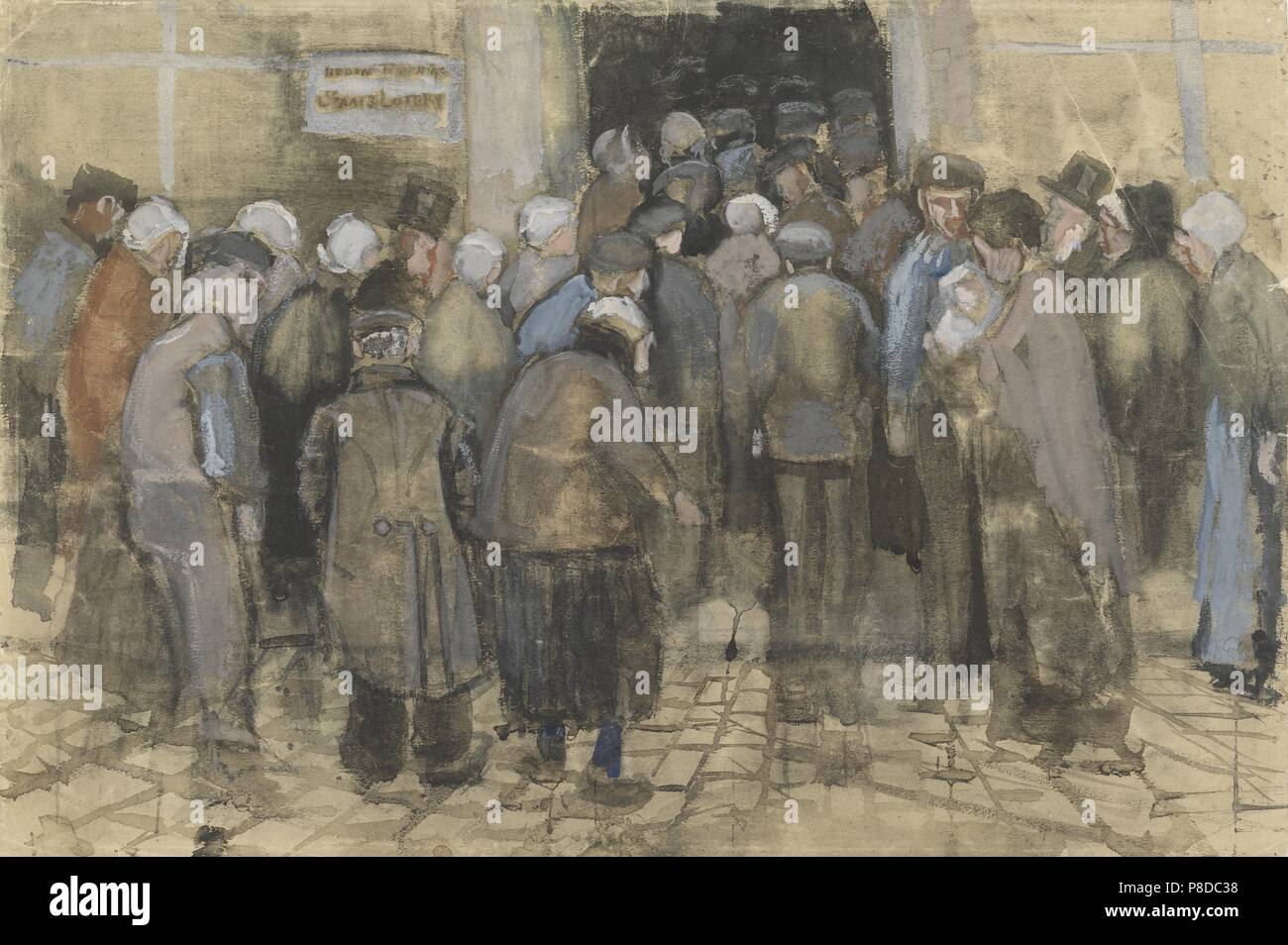The Poor and Money. Museum: Van Gogh Museum, Amsterdam Stock Photo - Alamy