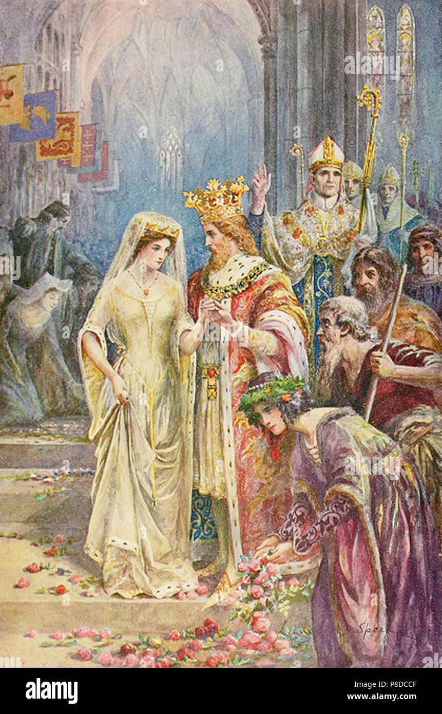 Vintage royal portrait artwork Stock Photo - Alamy