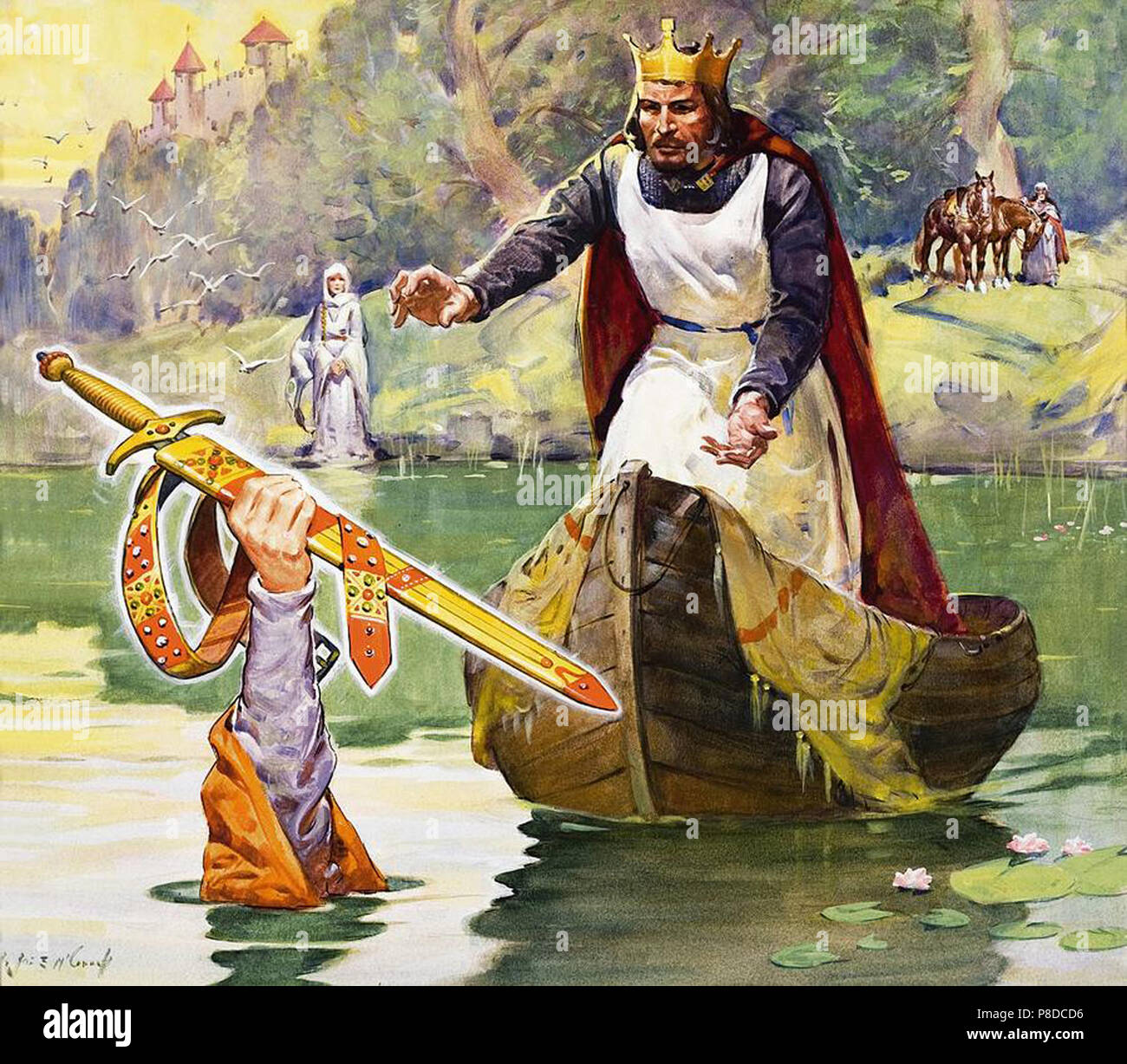 King Arthur Painting