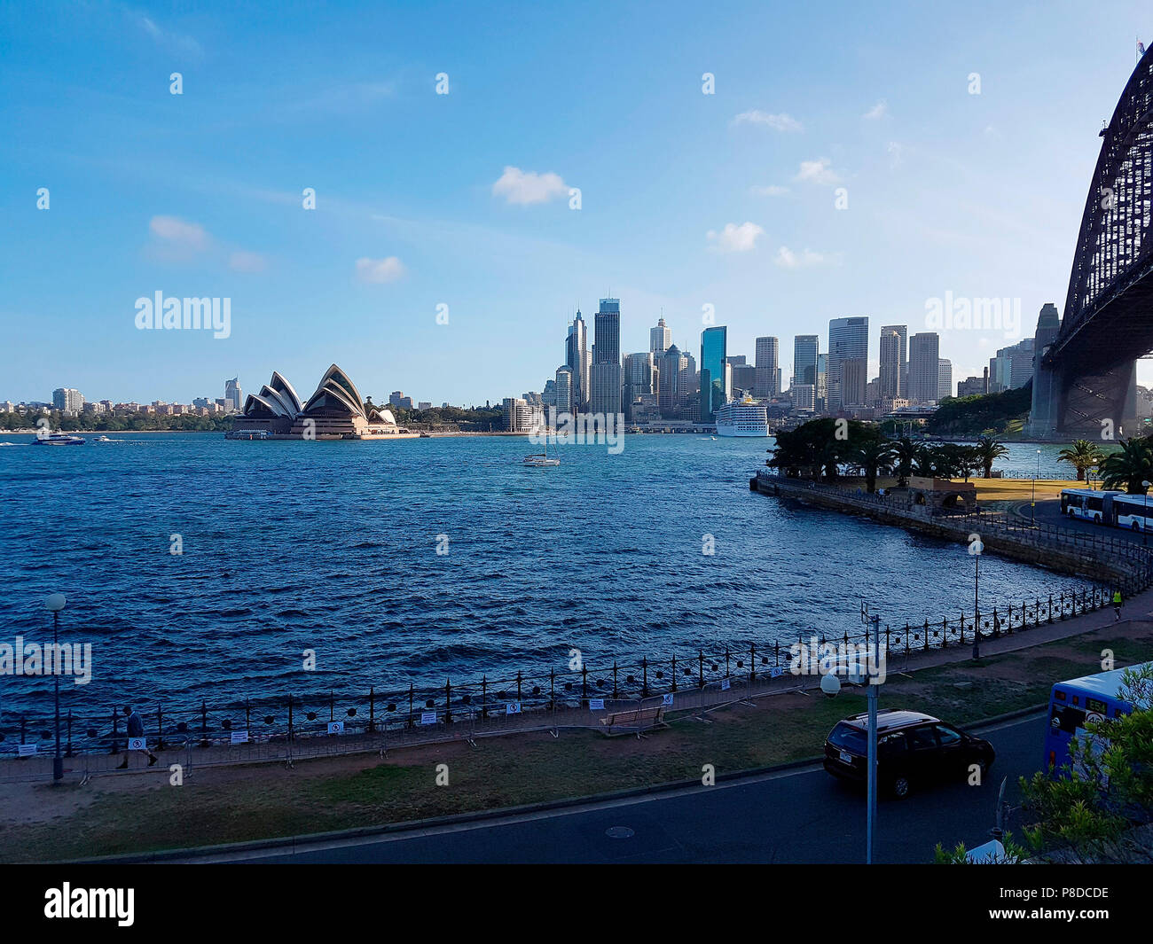 das Opernhaus von Sydney, Harbour Bridge, Australien/ the Opera House ...