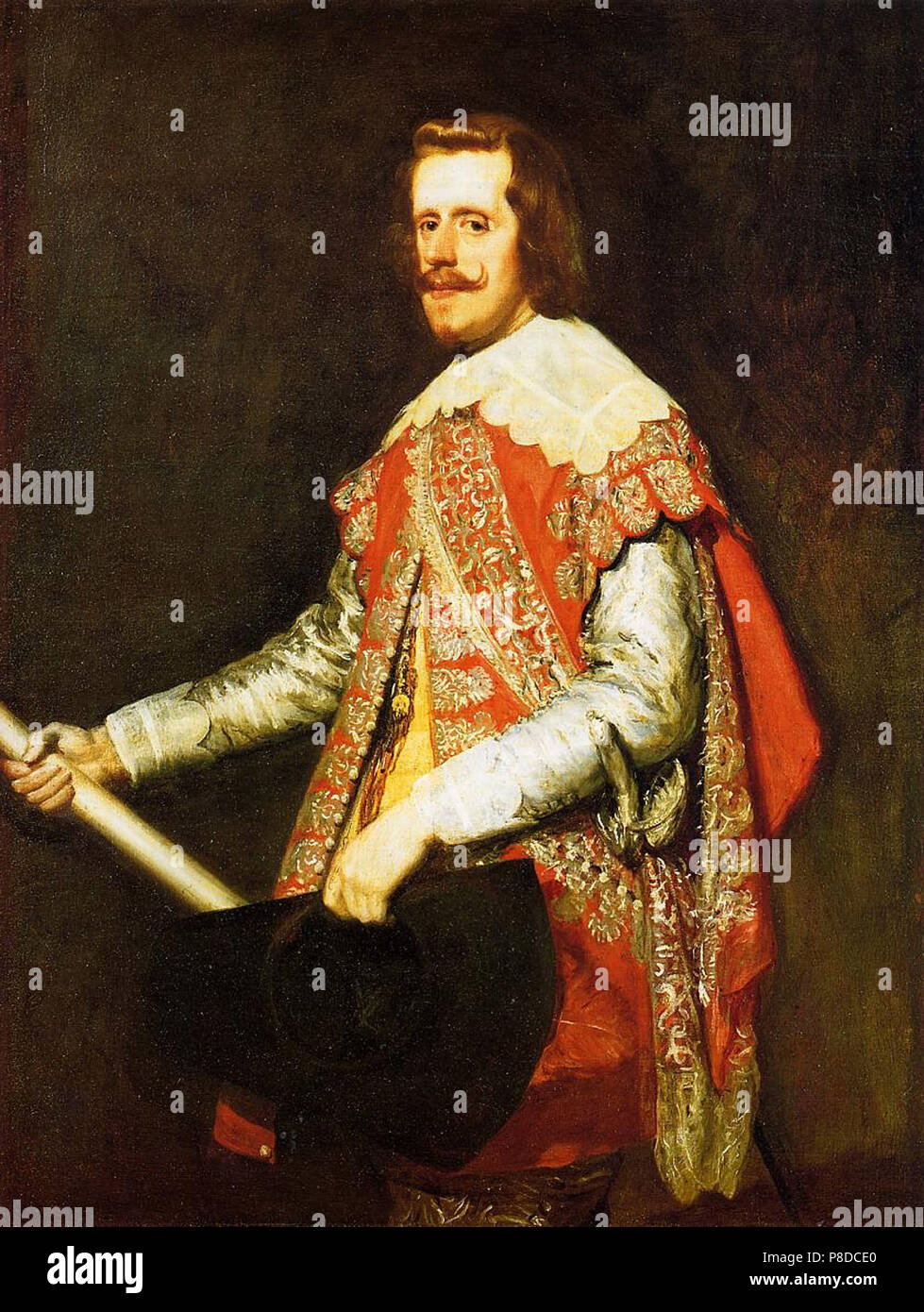 Vintage royal portrait artwork Stock Photo - Alamy