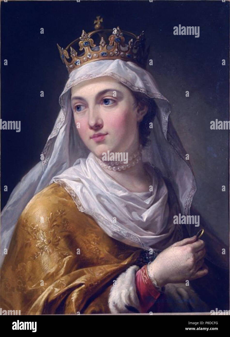 Vintage royal portrait artwork Stock Photo - Alamy