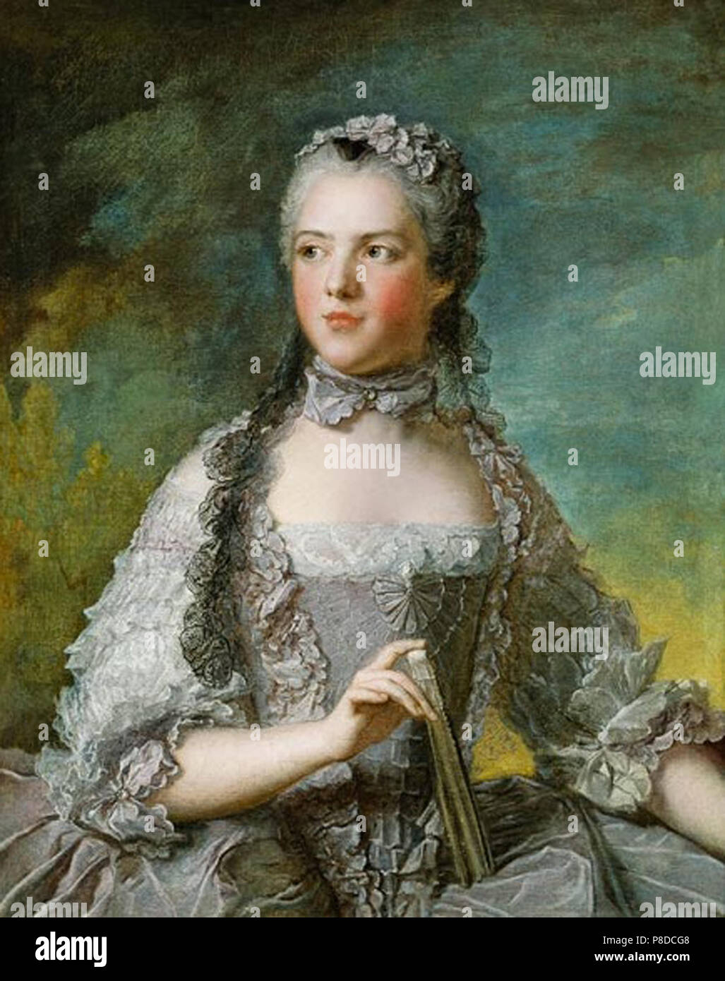 Vintage royal portrait artwork Stock Photo - Alamy