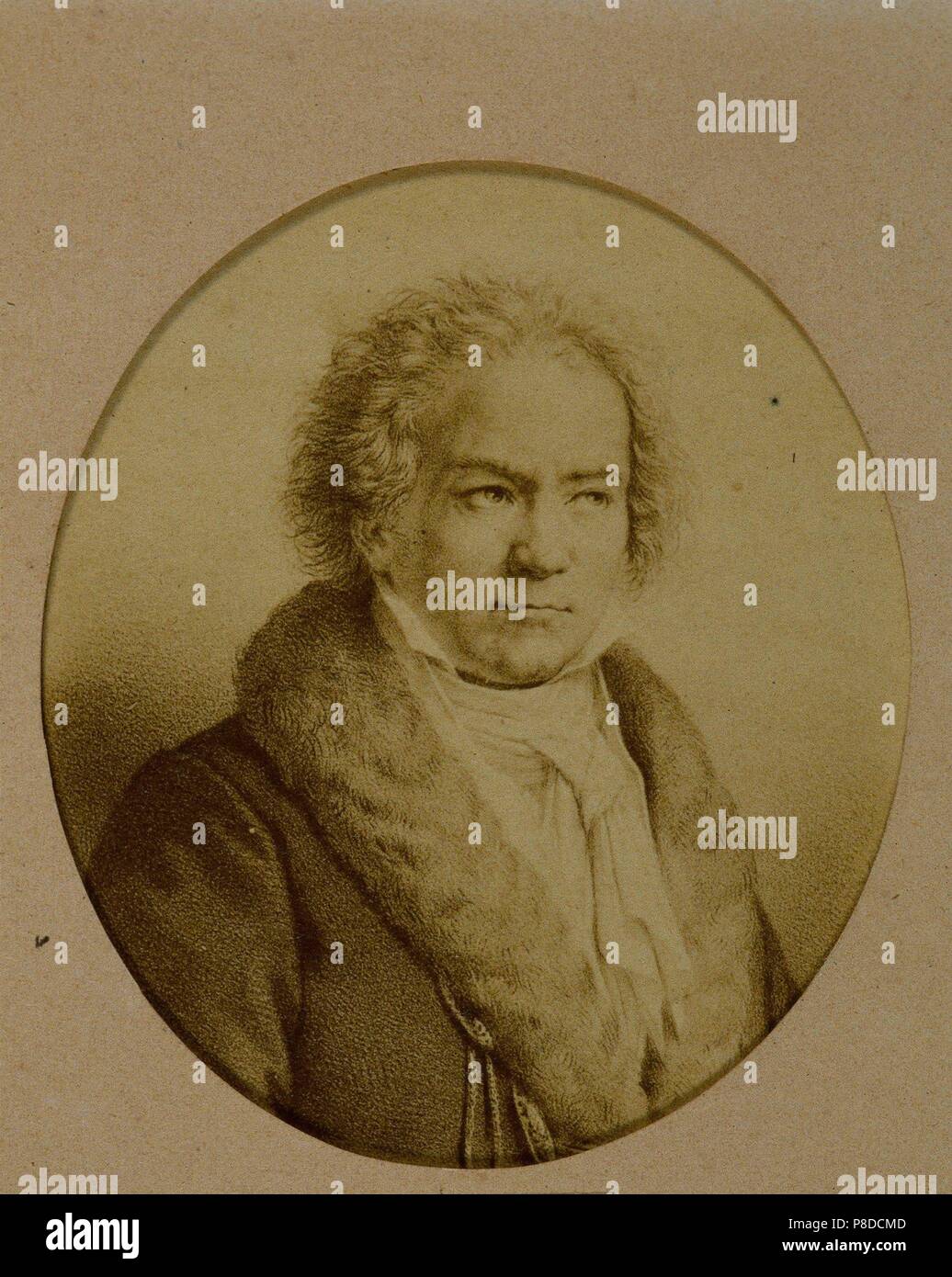 Portrait of Ludwig van Beethoven (1770-1827). Museum: Philharmonie de ...