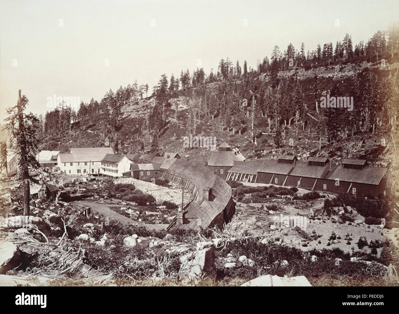 57. Summit station, C.P.R.R Stock Photo - Alamy