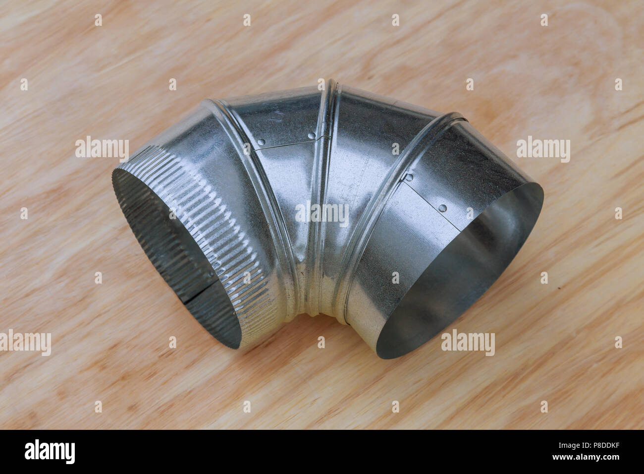 An air ventilation metal pipe for air conditioning and heating Stock ...