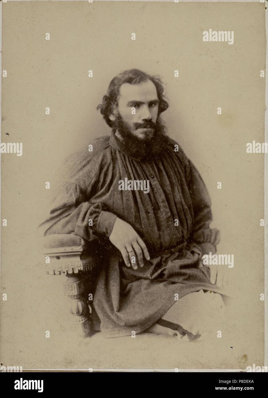 Leo tolstoi portrait hi-res stock photography and images - Alamy