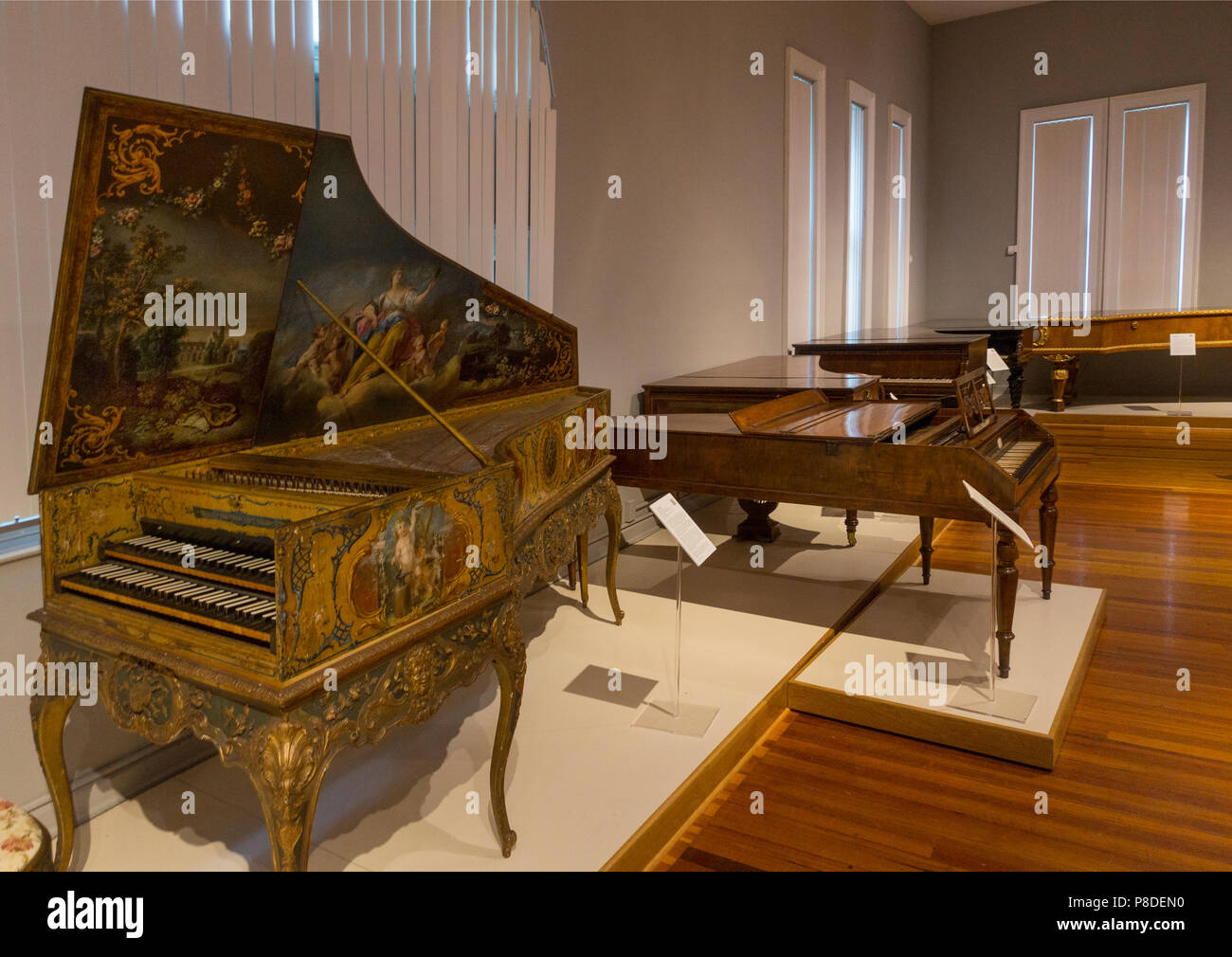 Yale University collection of musical instruments New Haven CT Stock ...