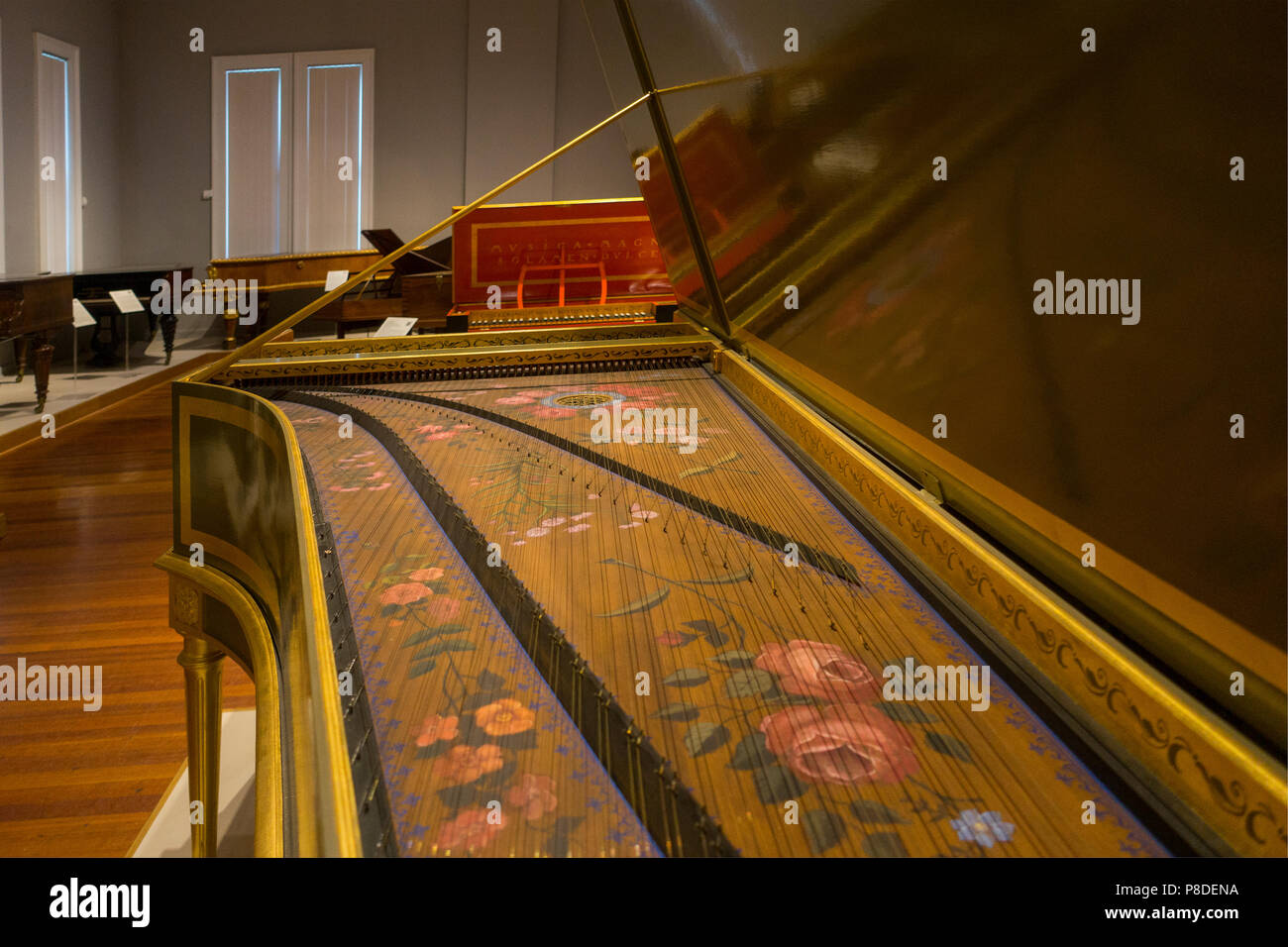 Yale University collection of musical instruments New Haven CT Stock ...