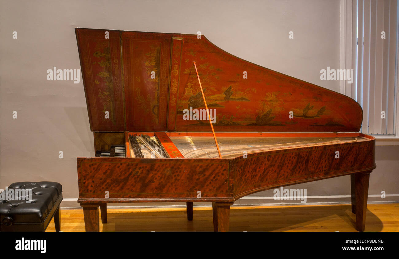 Yale University collection of musical instruments New Haven CT Stock ...