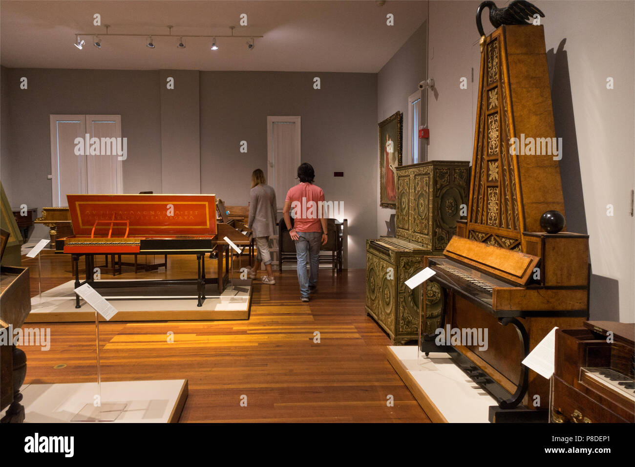 Yale university collection of musical instruments hi-res stock ...