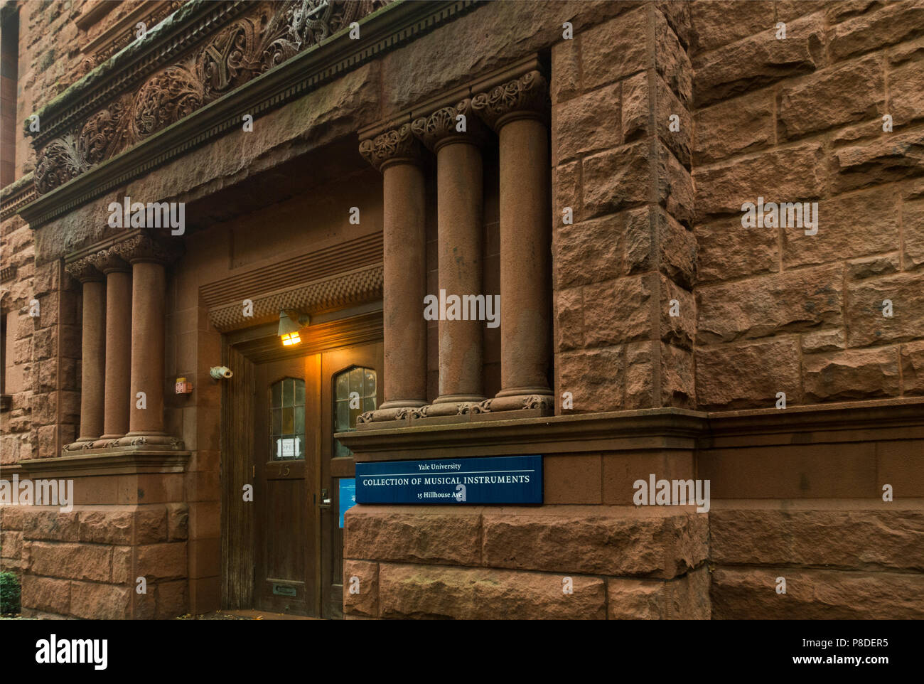 Yale University collection of musical instruments New Haven CT Stock ...