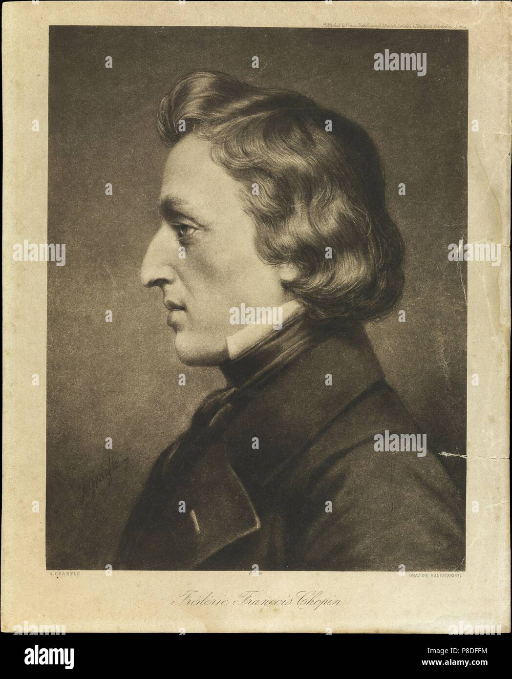 Portrait of frederic chopin hi-res stock photography and images - Alamy