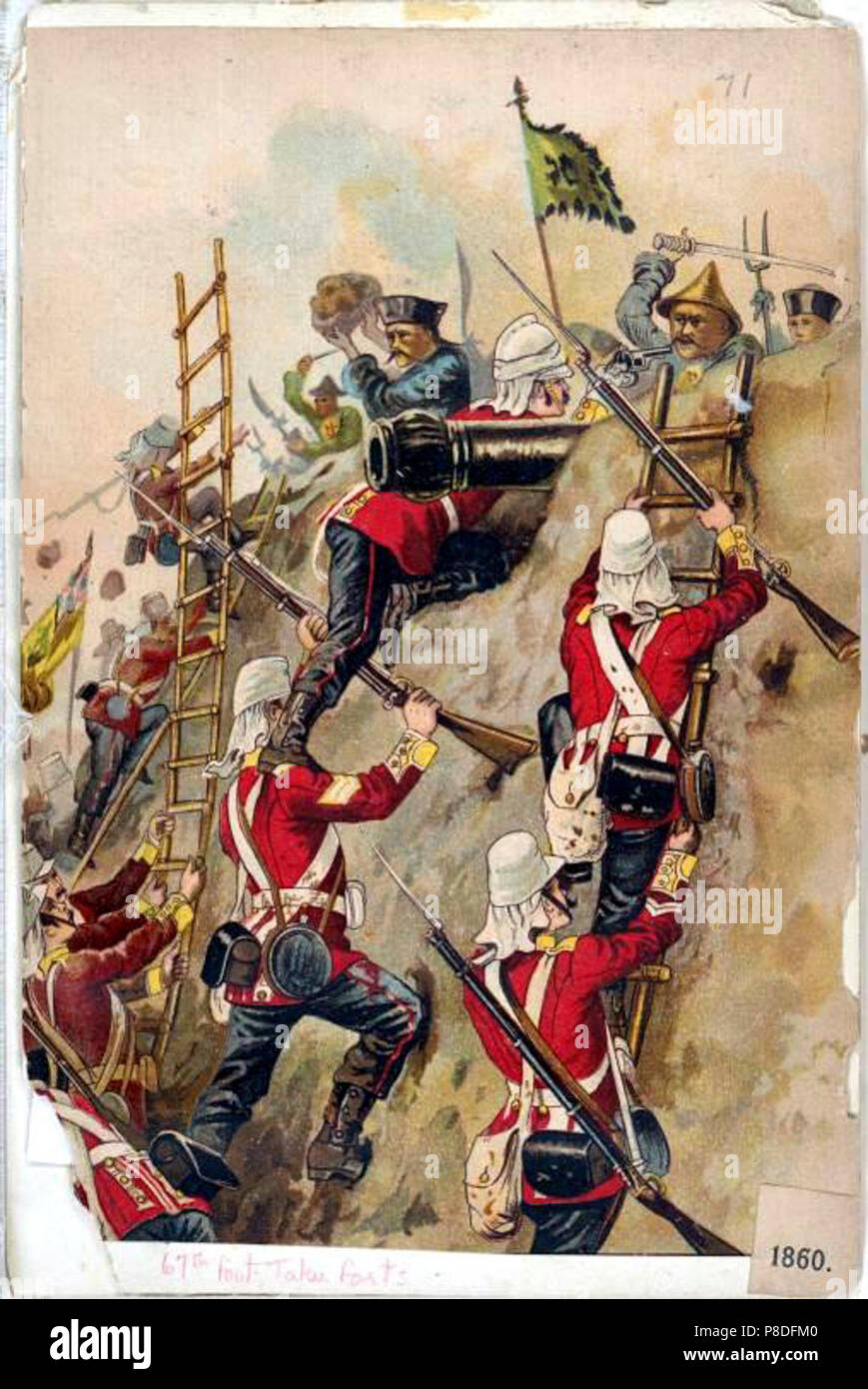 67th foot taking fort hi-res stock photography and images - Alamy