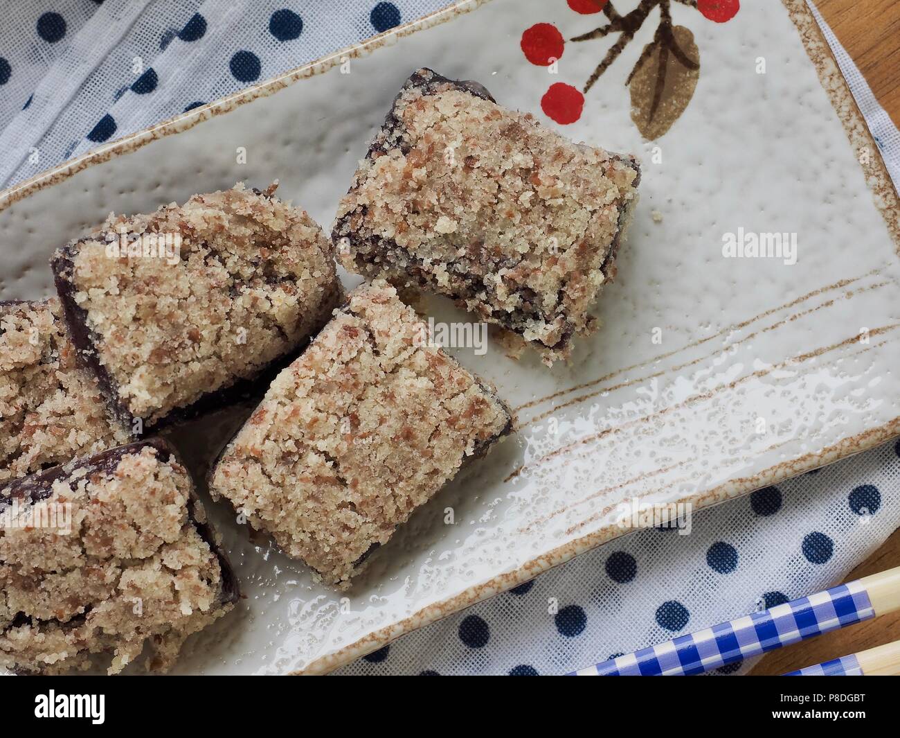 Korean food rice cake Stock Photo - Alamy