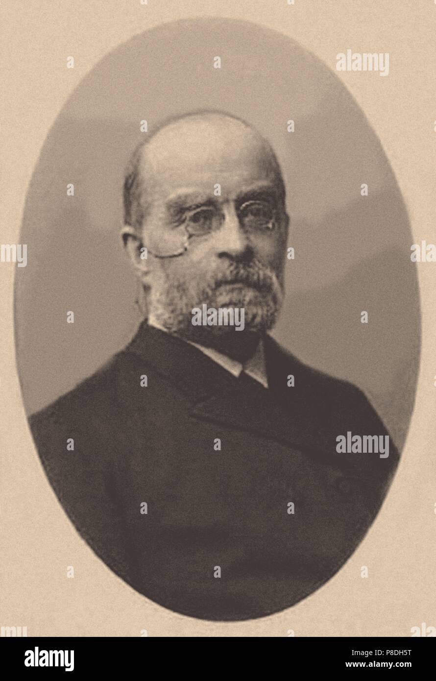 Portrait of Carl Georg Lange (1834-1900). Museum: PRIVATE COLLECTION ...