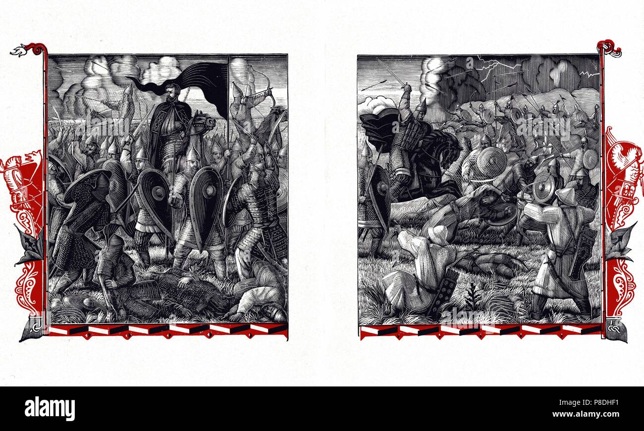Illustration to The Tale of Igor's Campaign. Museum: State Tretyakov ...
