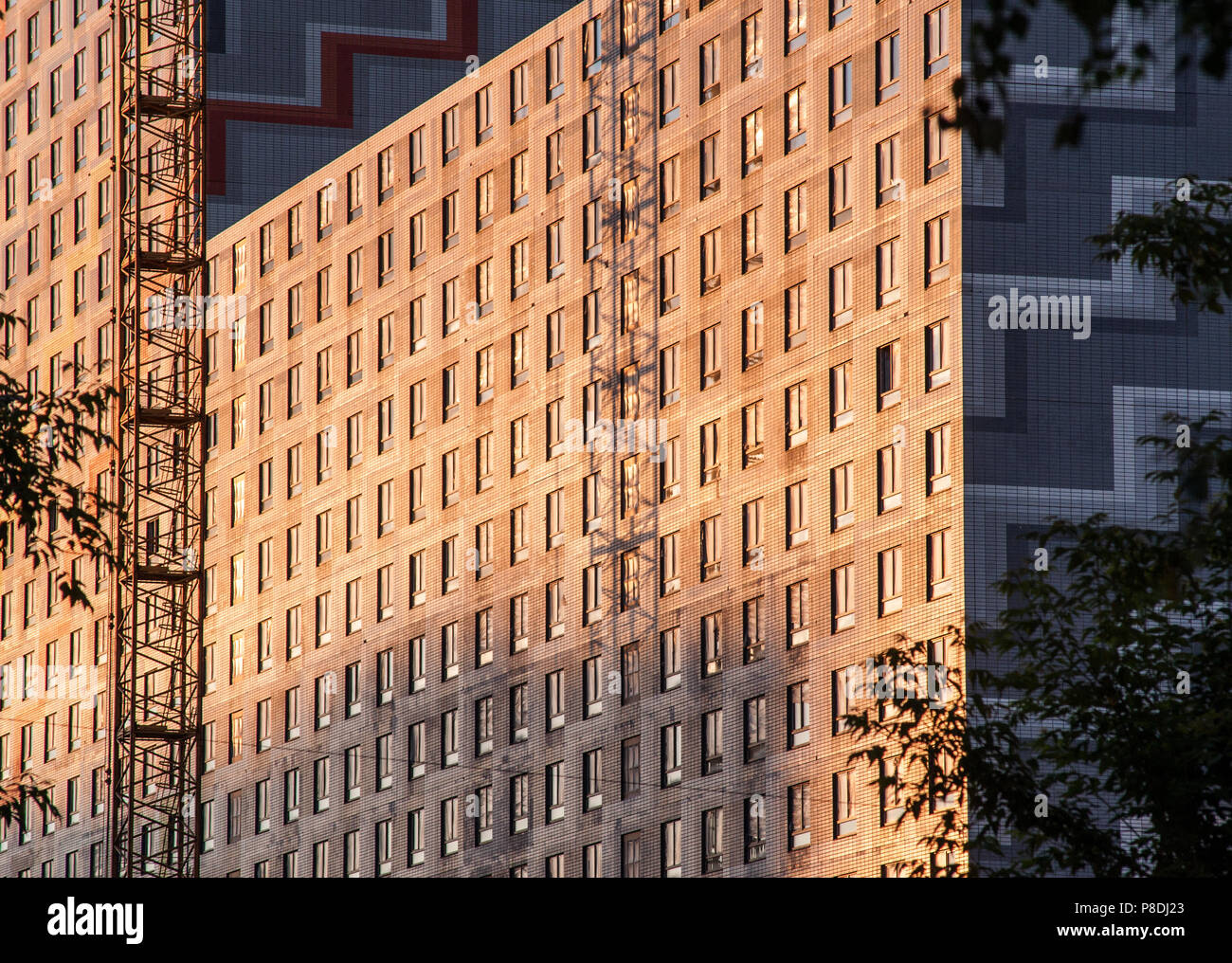 Construction of apartment houses in Moscow Stock Photo - Alamy
