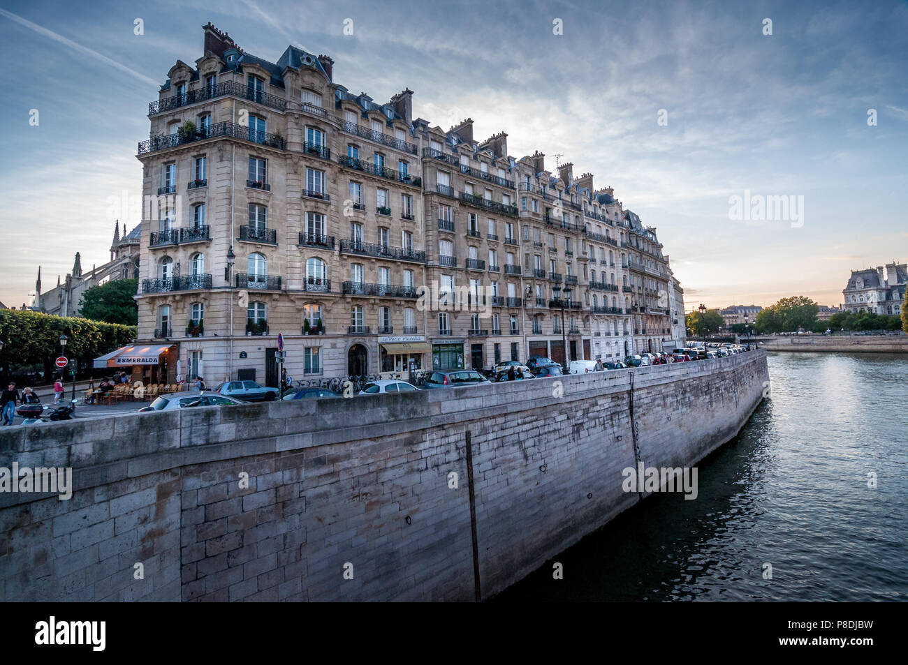 Streets of Paris, France. Common architecture Stock Photo - Alamy