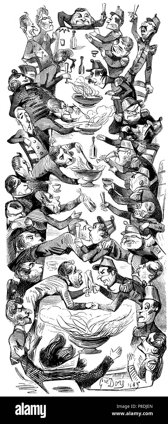 Punch magazine caricature hi-res stock photography and images - Alamy