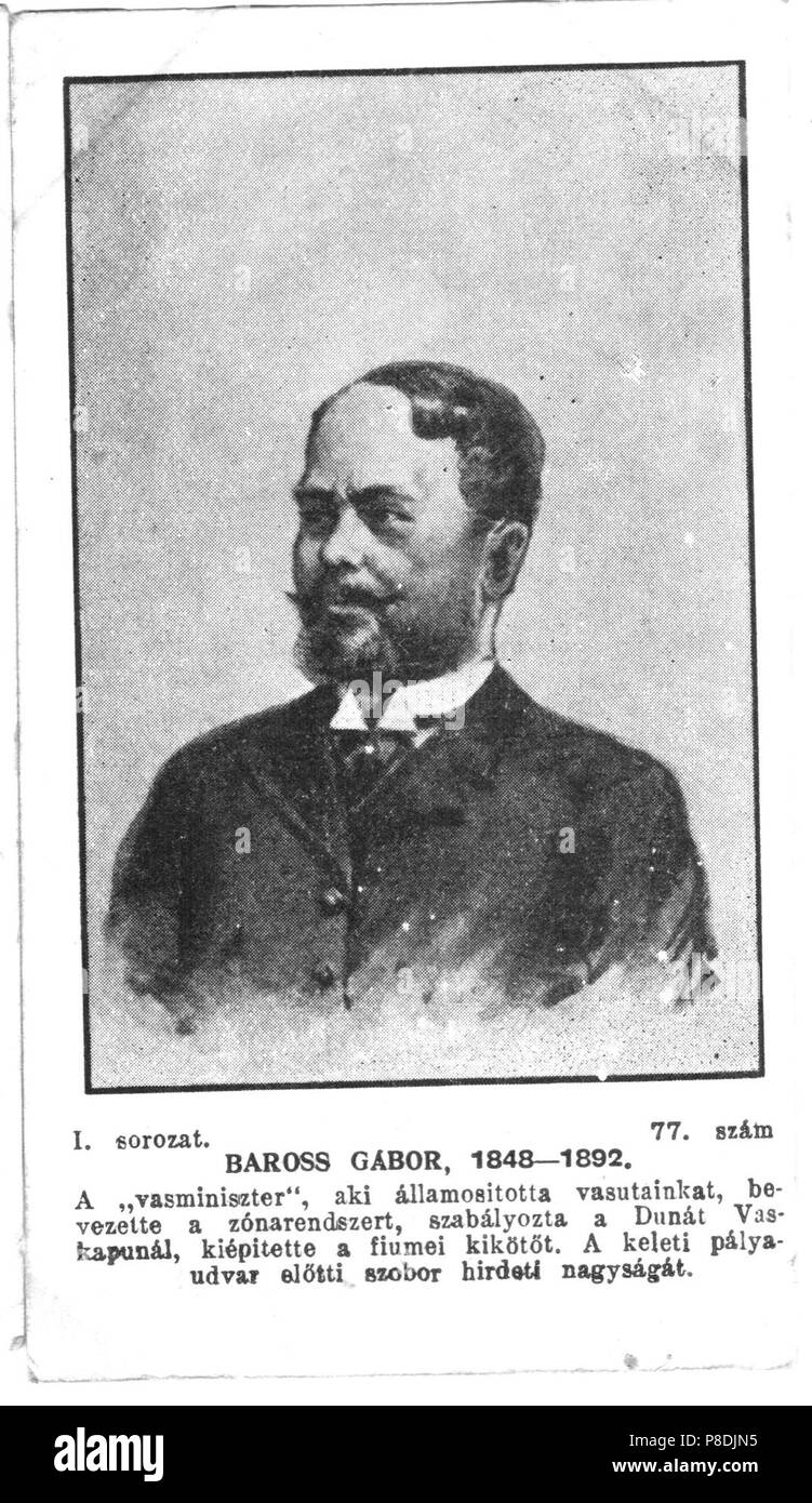 Gabor baross hi-res stock photography and images - Alamy