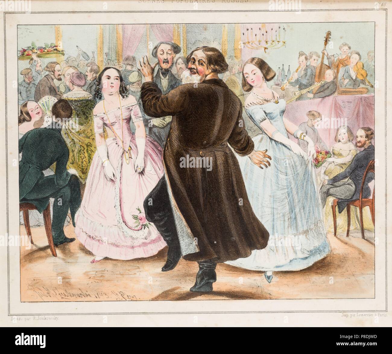 Merchant's ball. Museum: PRIVATE COLLECTION Stock Photo - Alamy