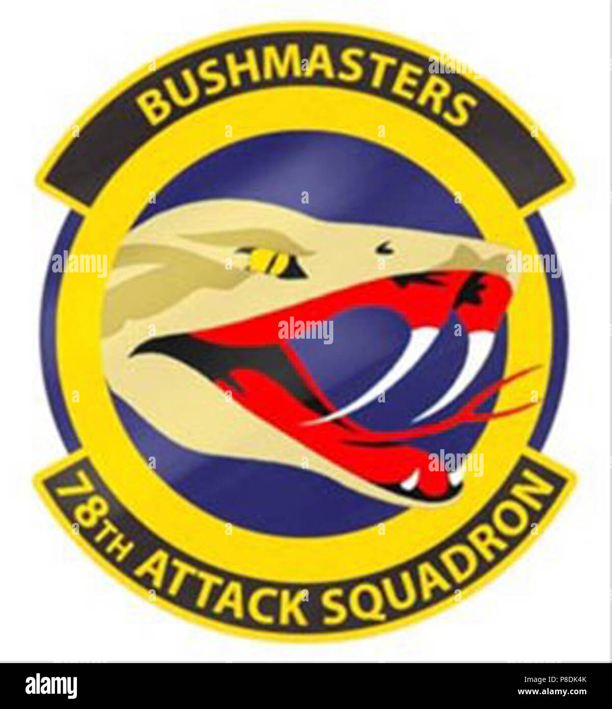 78th Attack Squadron patch Stock Photo - Alamy