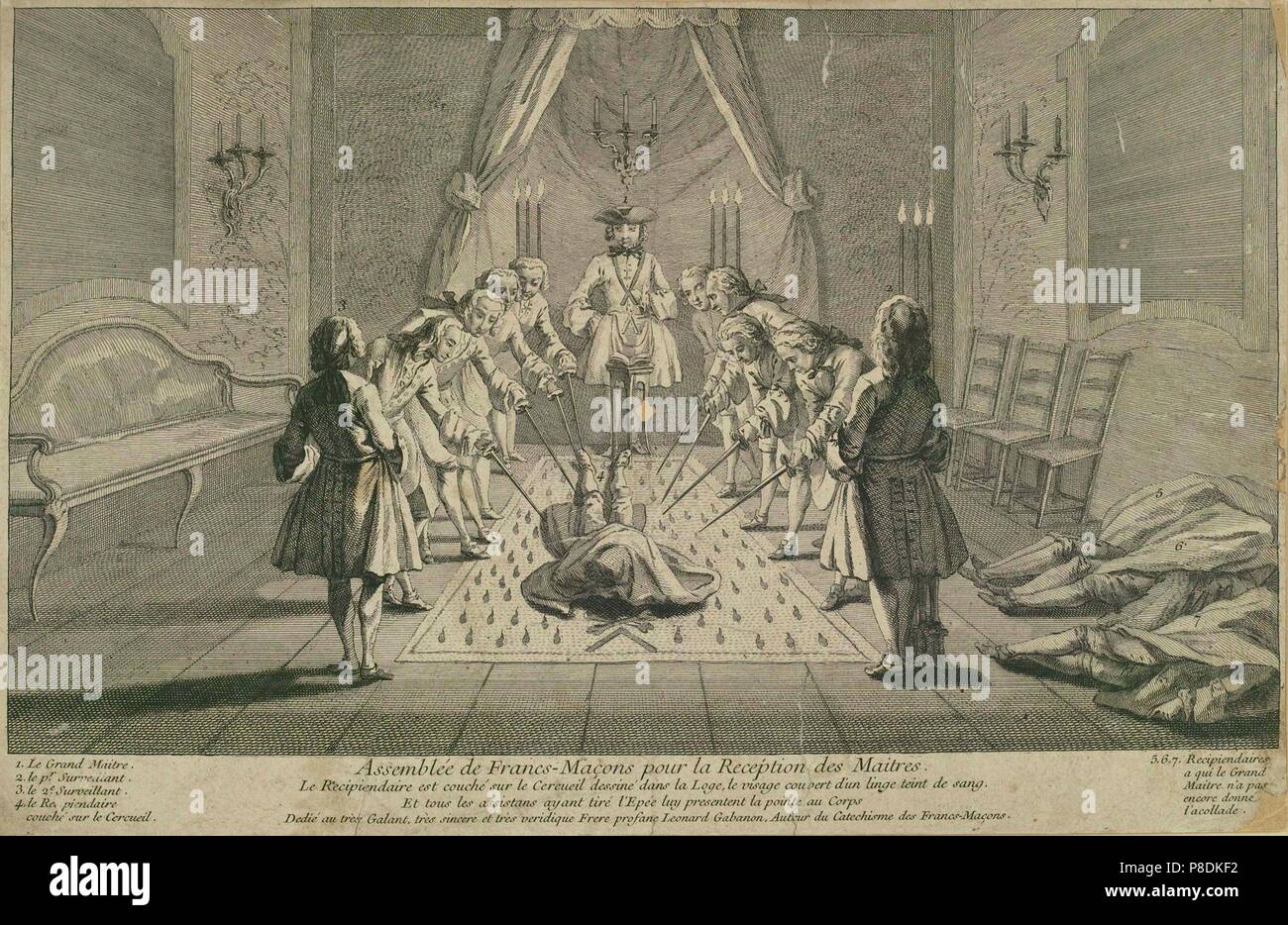 Freemasons ceremony hi-res stock photography and images - Alamy