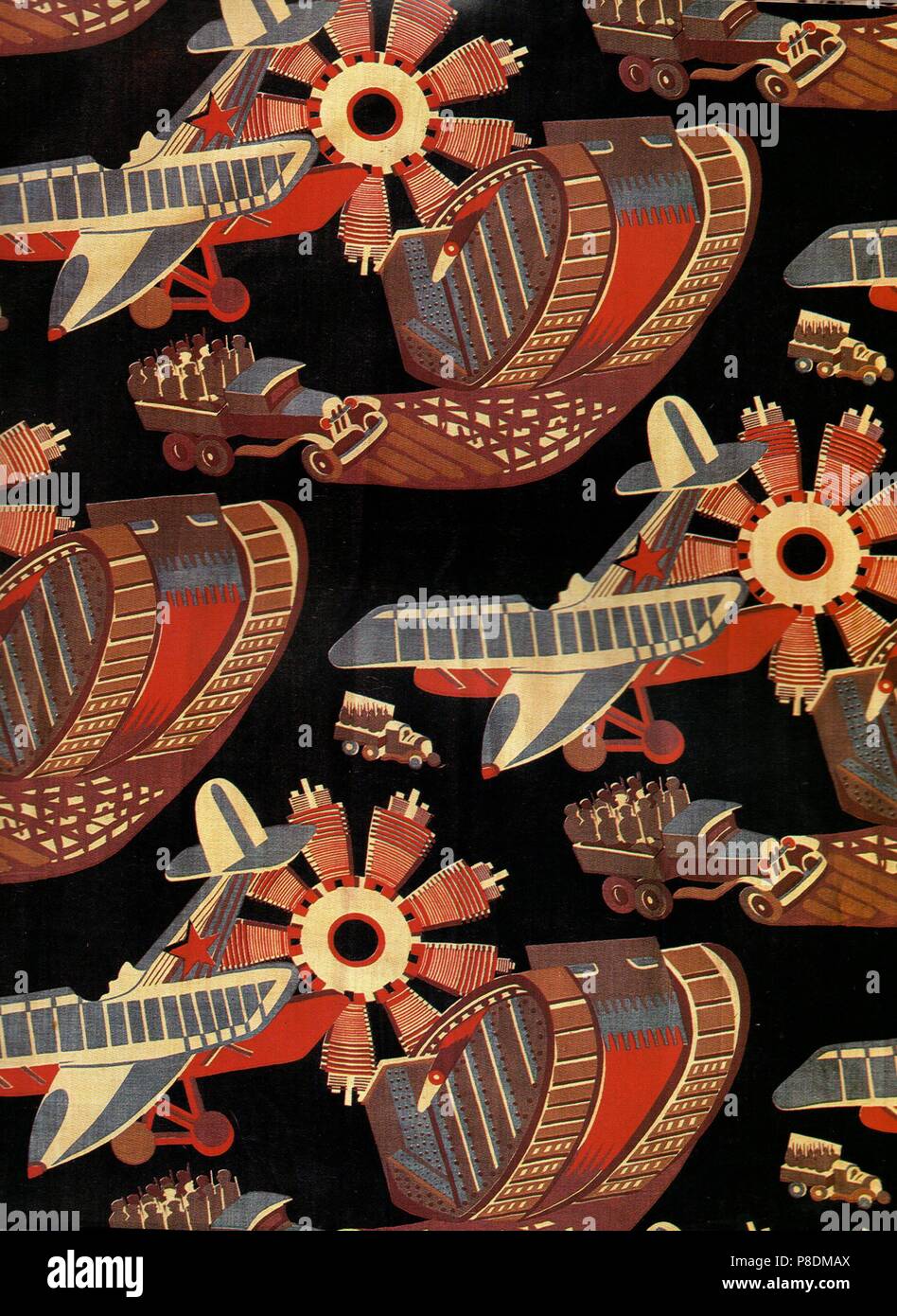 Mechanization of the Red Army. Museum: State Russian Museum, St ...