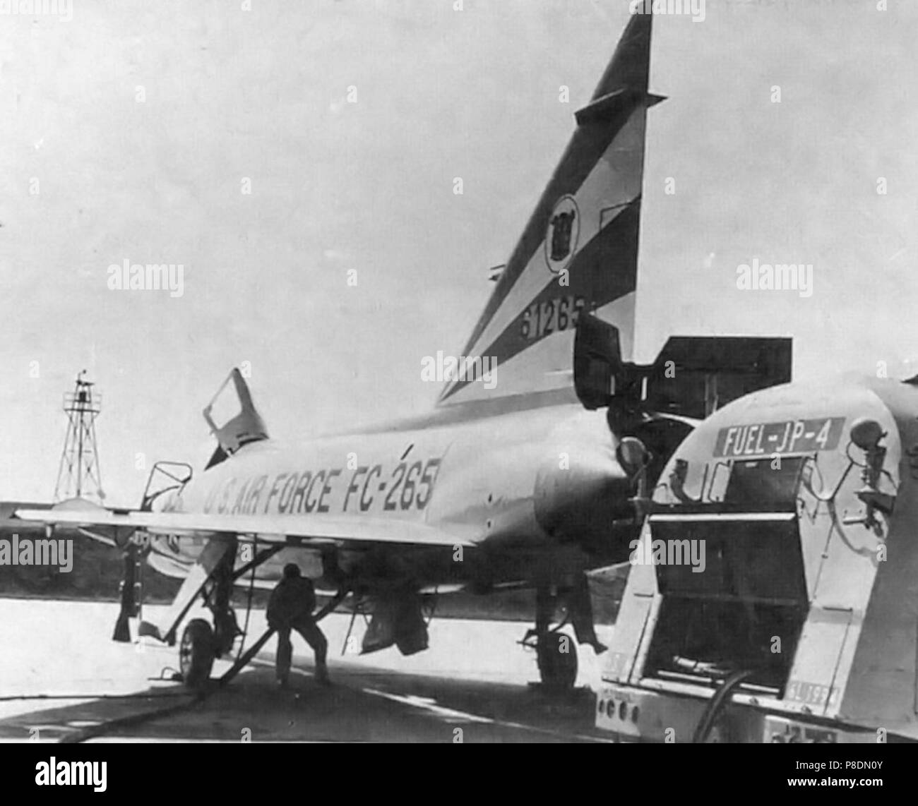 525th Fighter-Interceptor Squadron Convair F-102 Delta Dagge 56-1265 ...
