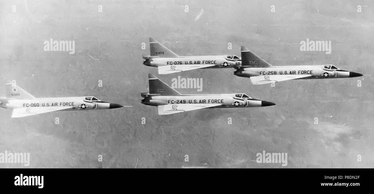 Convair f 102 delta dagger Black and White Stock Photos & Images - Alamy