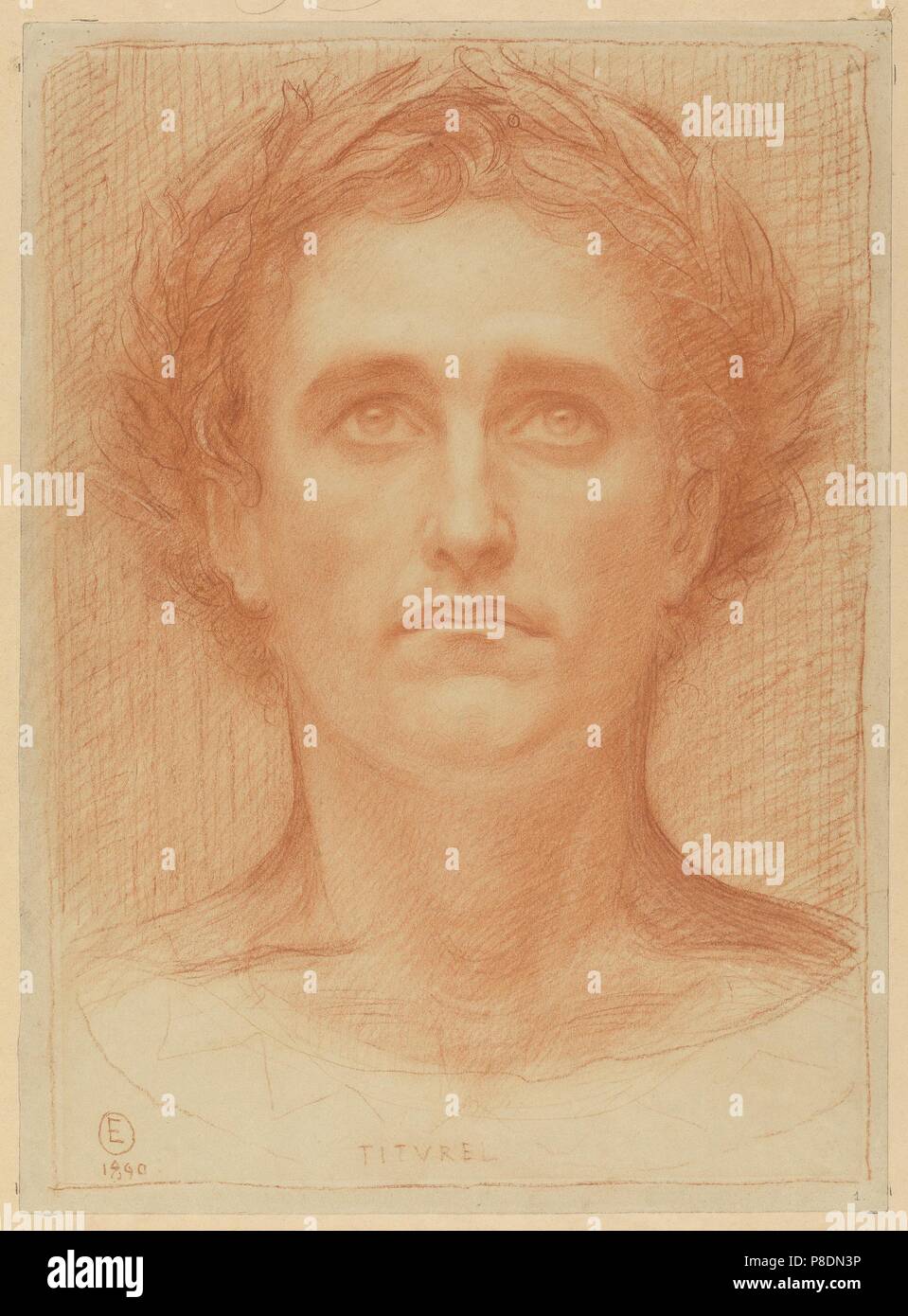 Titurel. Museum: Museo del Prado, Madrid Stock Photo - Alamy