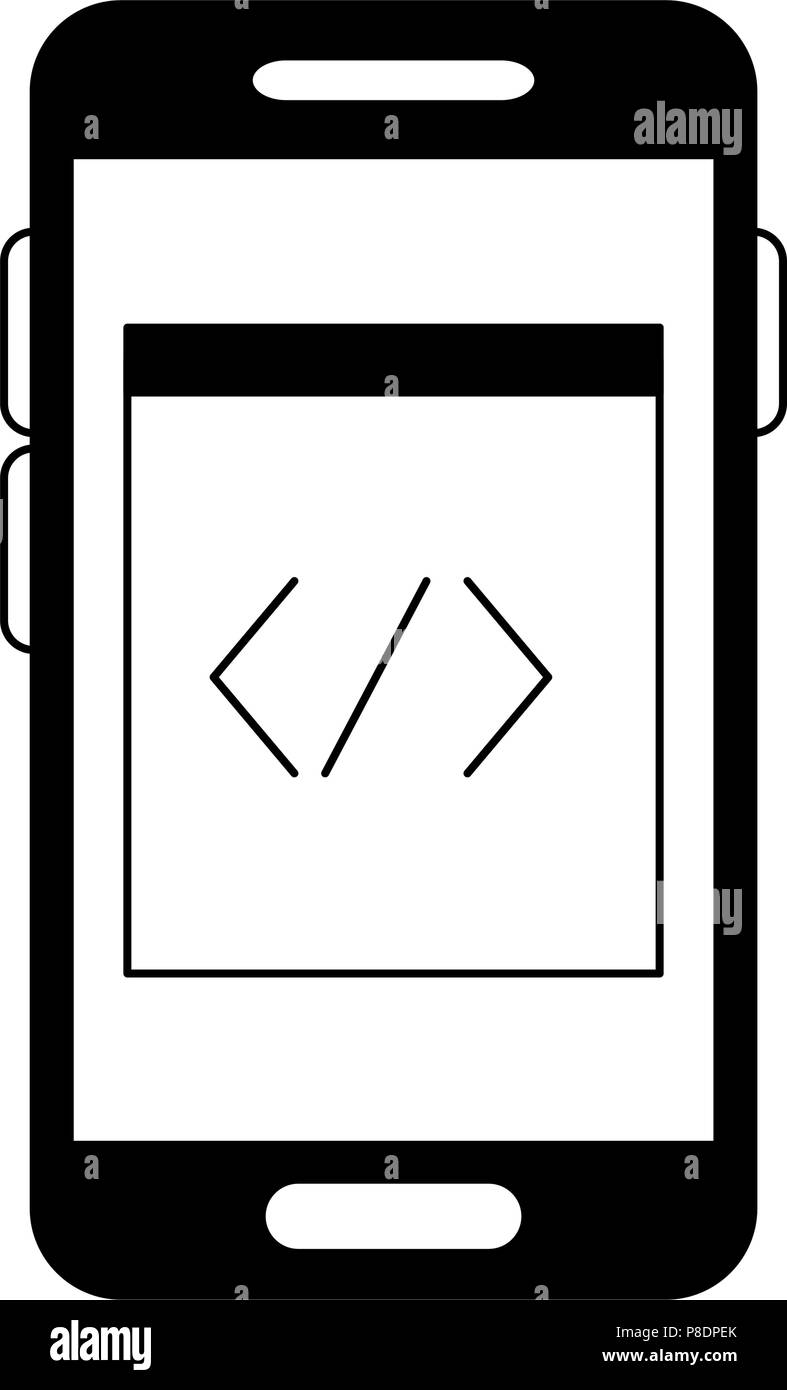 Website process information programming Black and White Stock Photos ...