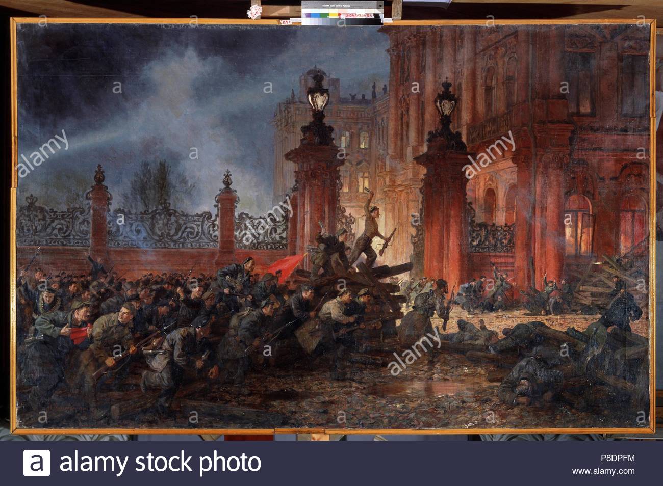 October 1917 The Storming Of The Winter Palace Stock Photos & October ...