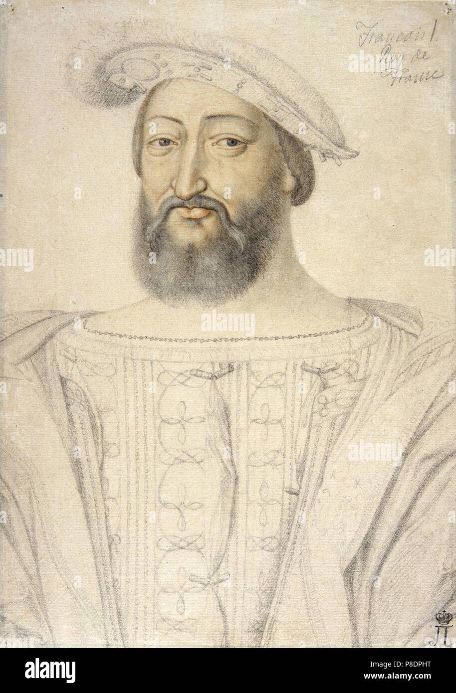 Portrait of Francis I (1494-1547), King of France. Museum: State ...