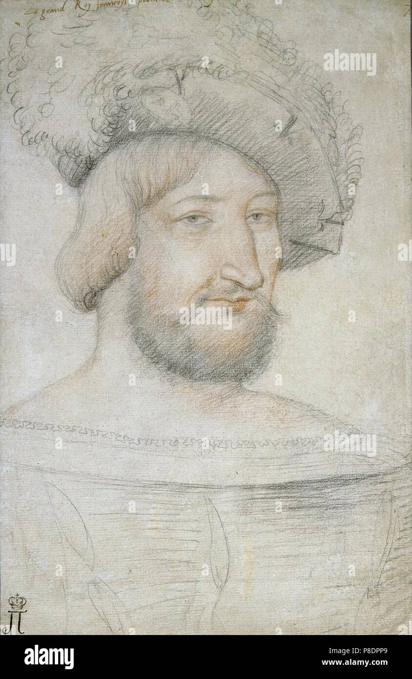 Portrait of Francis I (1494-1547), King of France. Museum: State ...