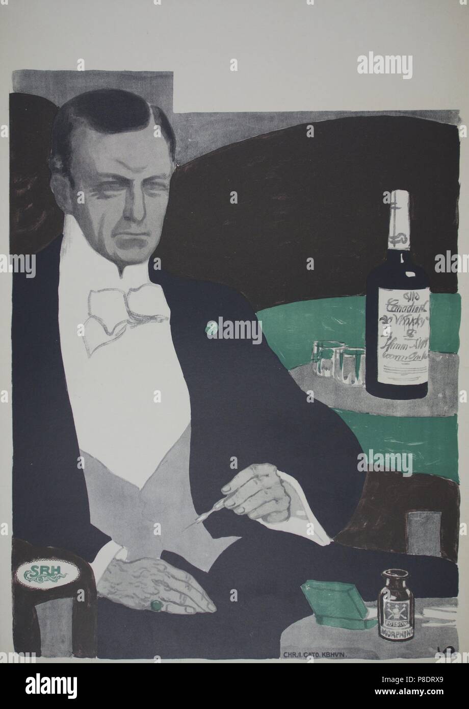 Movie poster The Morphine Takers. Museum: PRIVATE COLLECTION Stock Photo - Alamy