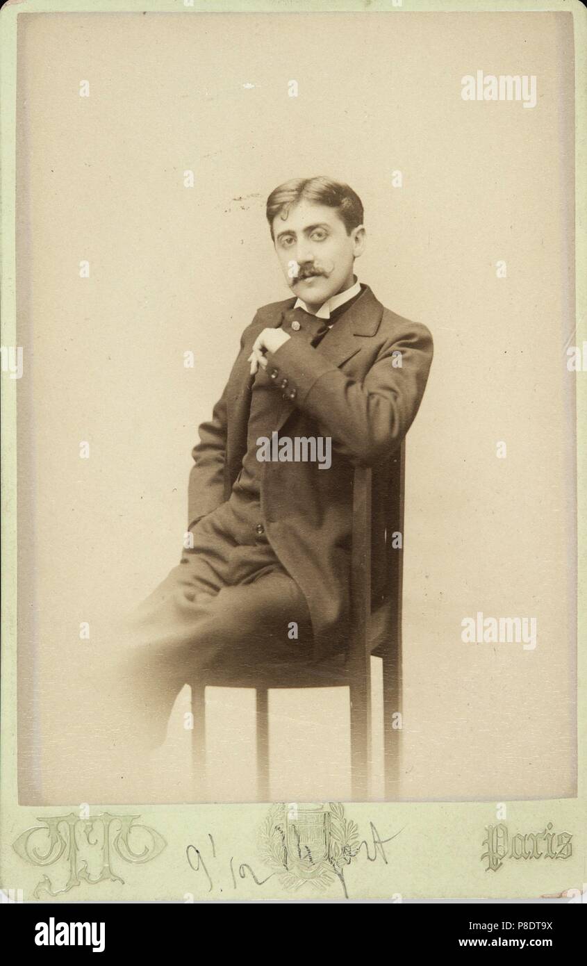 Marcel Proust. Museum: PRIVATE COLLECTION Stock Photo - Alamy