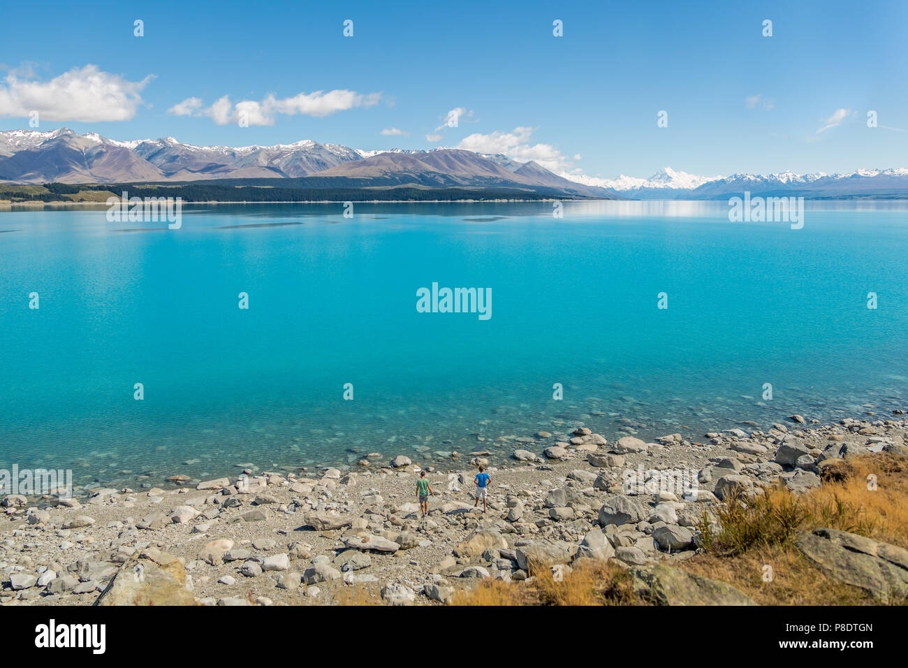 Lago pukaki hi-res stock photography and images - Alamy