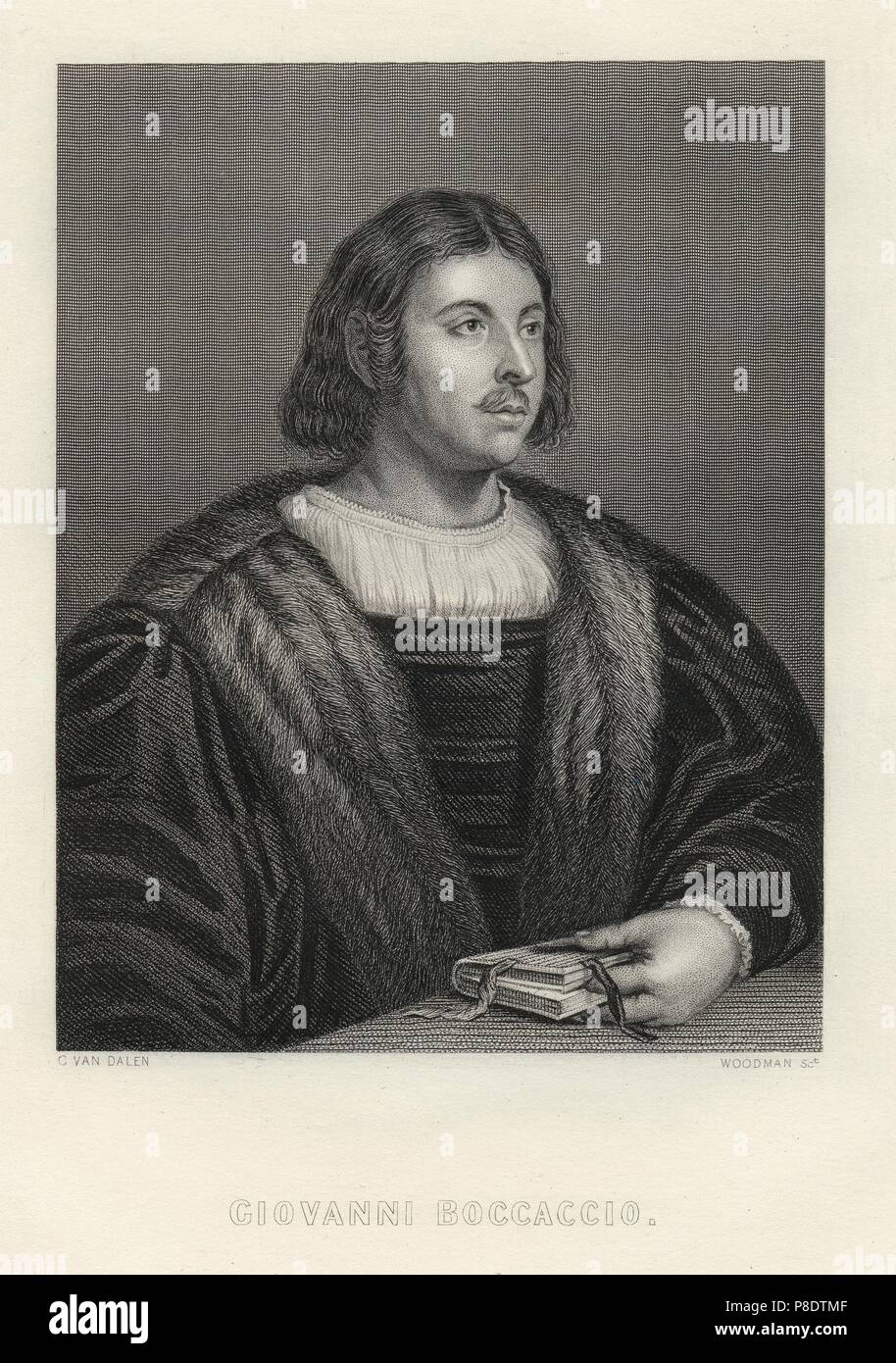 Giovanni boccaccio portrait hi-res stock photography and images - Alamy