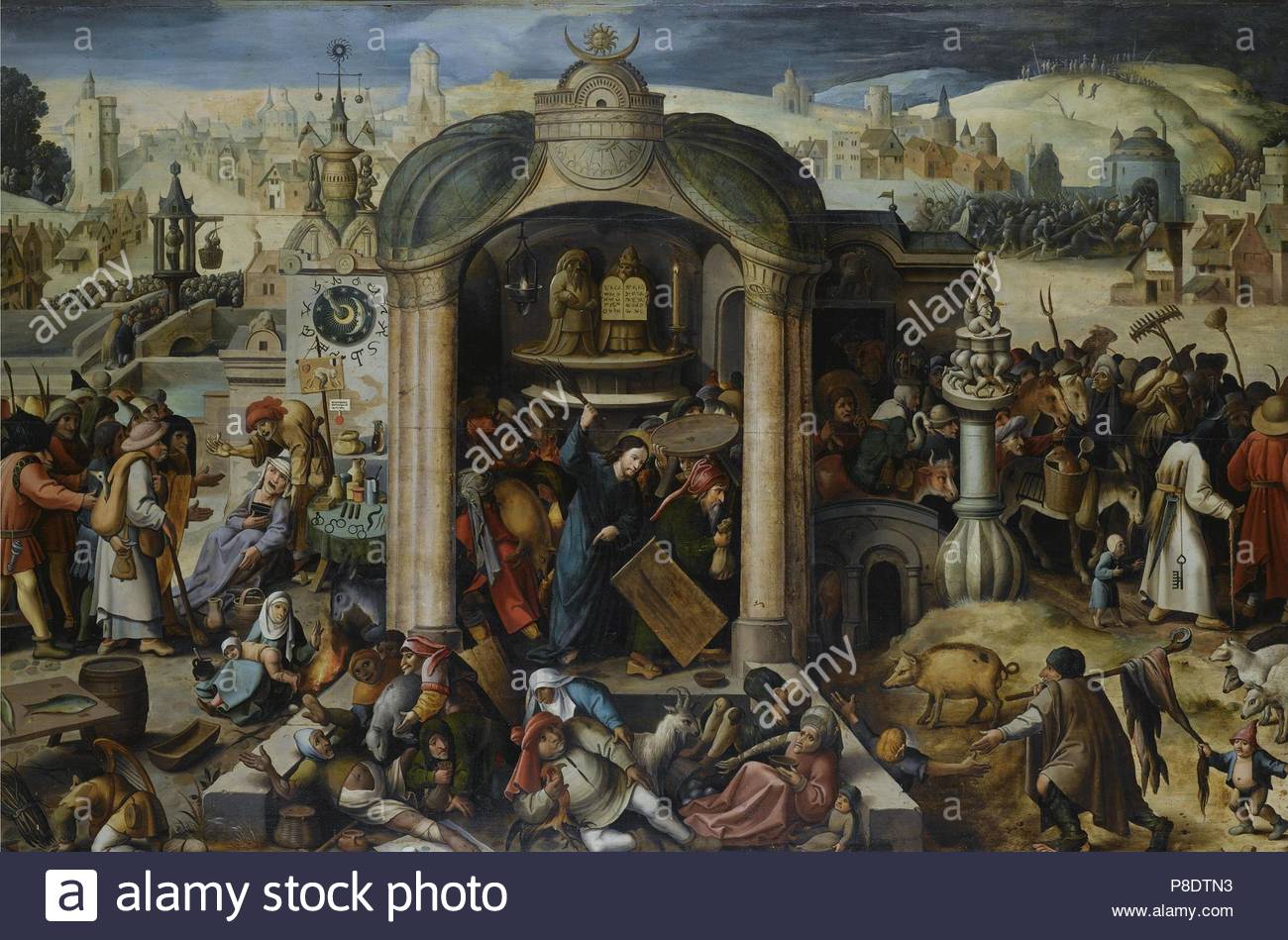 Jesus Cleansing The Temple Stock Photos & Jesus Cleansing The Temple ...